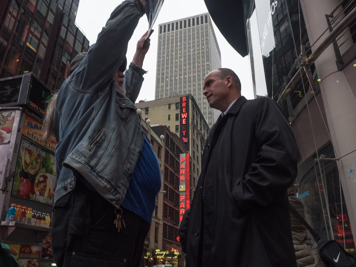 Staples Rings NASDAQ Bell, Protesters ‘Ruin Their Day’ | American ...