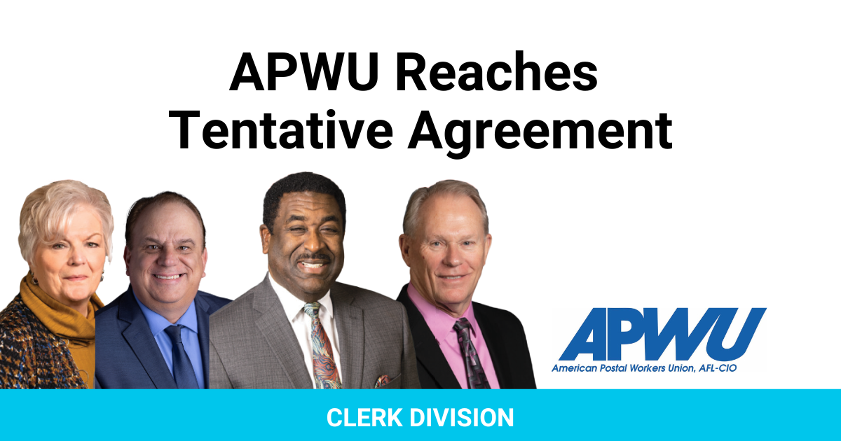 APWU Ratifies National Agreement | American Postal Workers Union