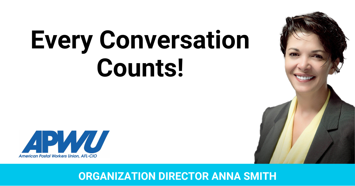 Every Conversation Counts! | American Postal Workers Union