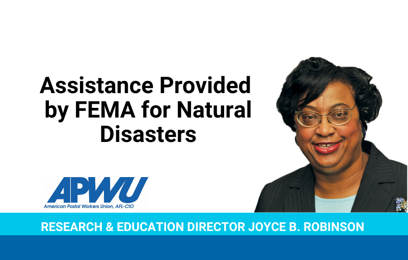Assistance Provided by FEMA for Natural Disasters | American Postal ...