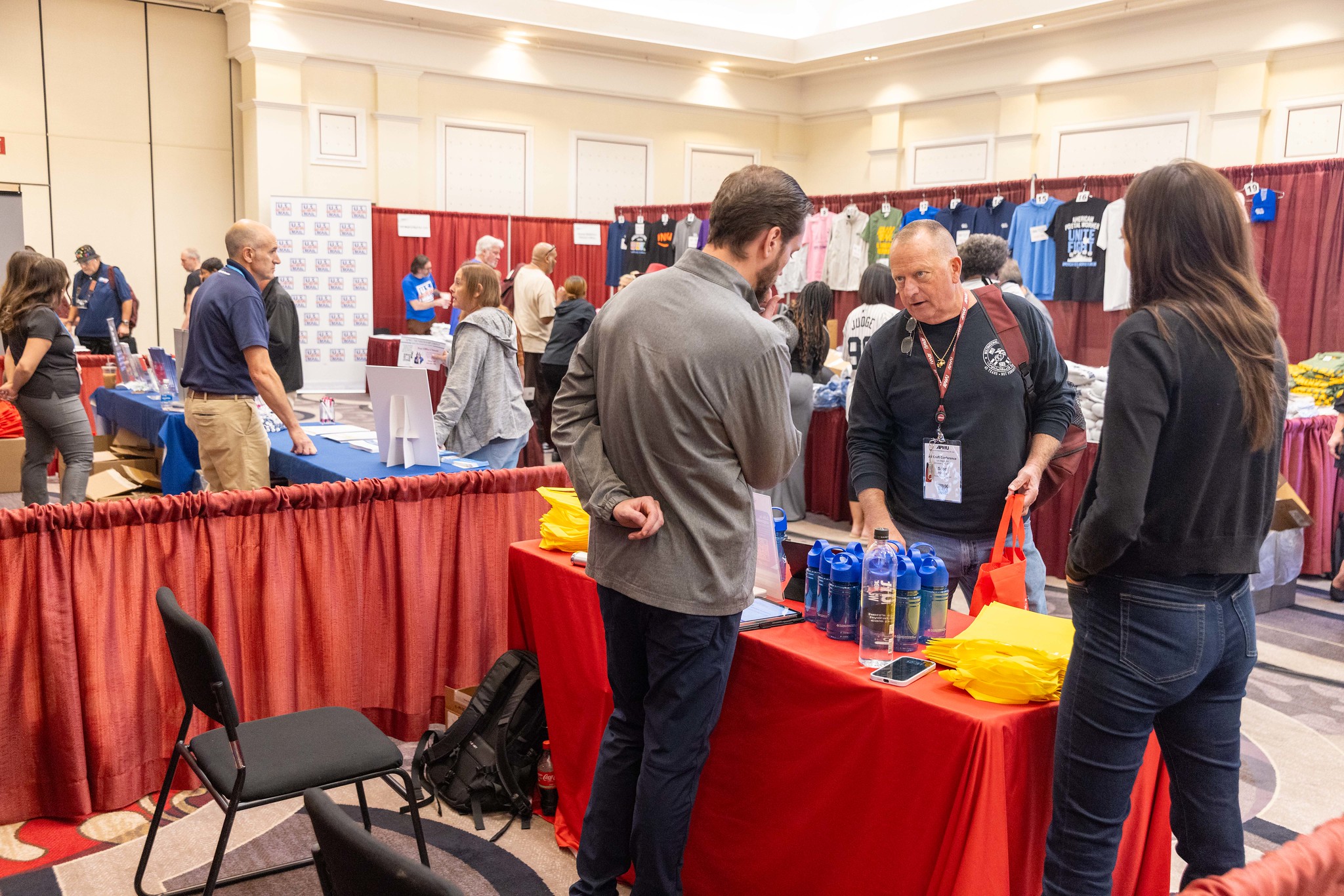 Exhibit Hall Opens for APWU All-Craft Conference | American Postal ...