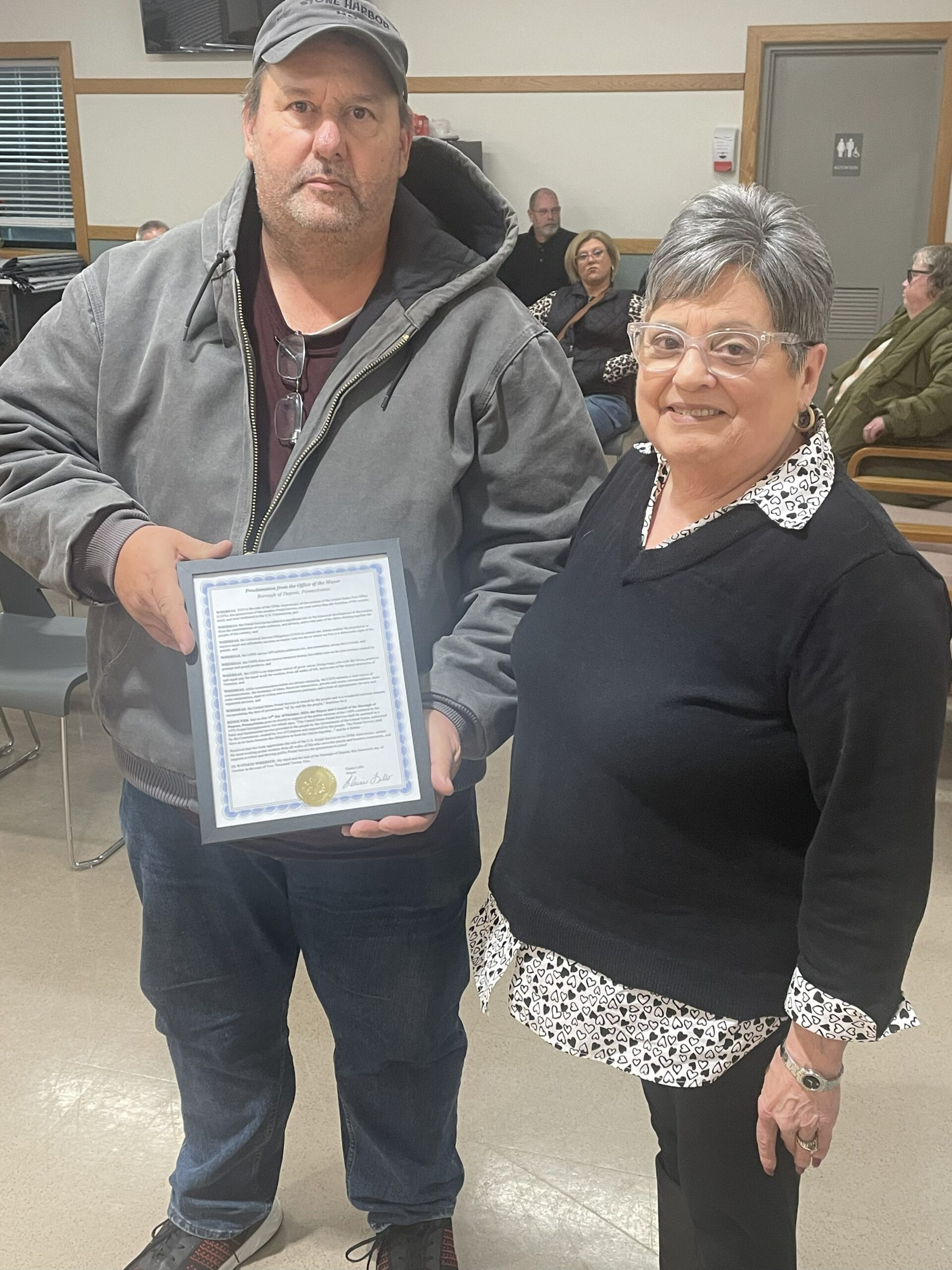 Dupont Pennsylvania Signs Proclamation Honoring USPS 250 | American ...